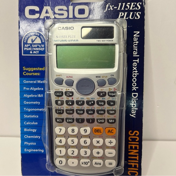 Casio | Other | Casio Fx15es Plus Scientific Calculator Natural ...